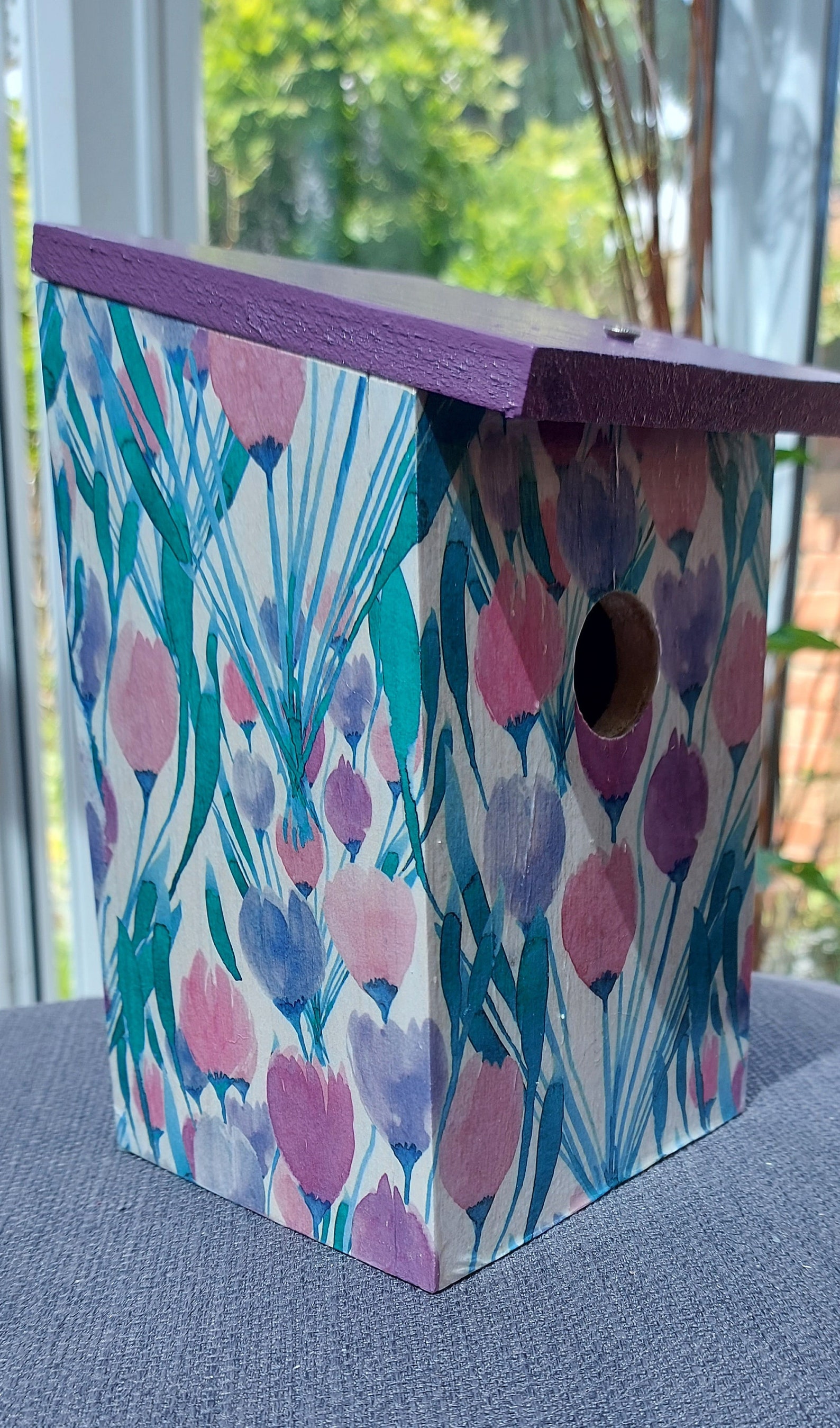 BirdHouse Nesting Box Garden Bird Box Garden Decor | Etsy