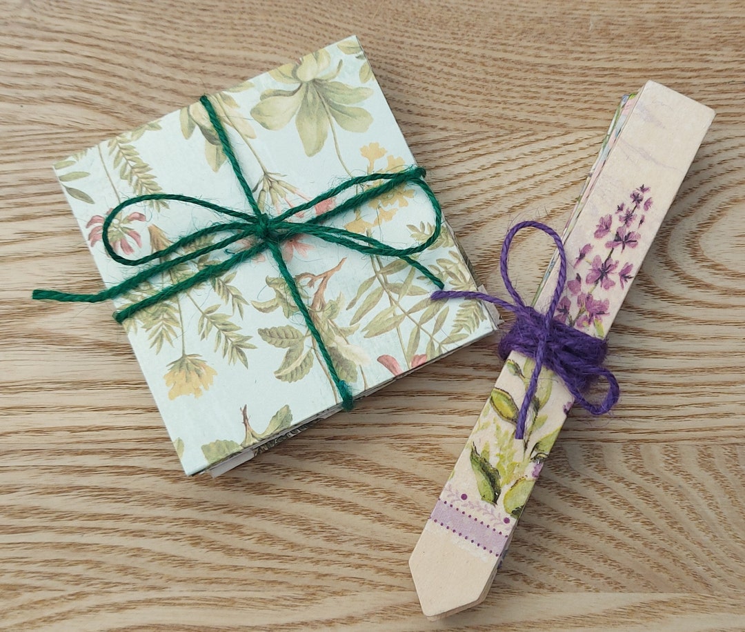 Seed Envelopes and Plant Markers Set of 5 - Etsy
