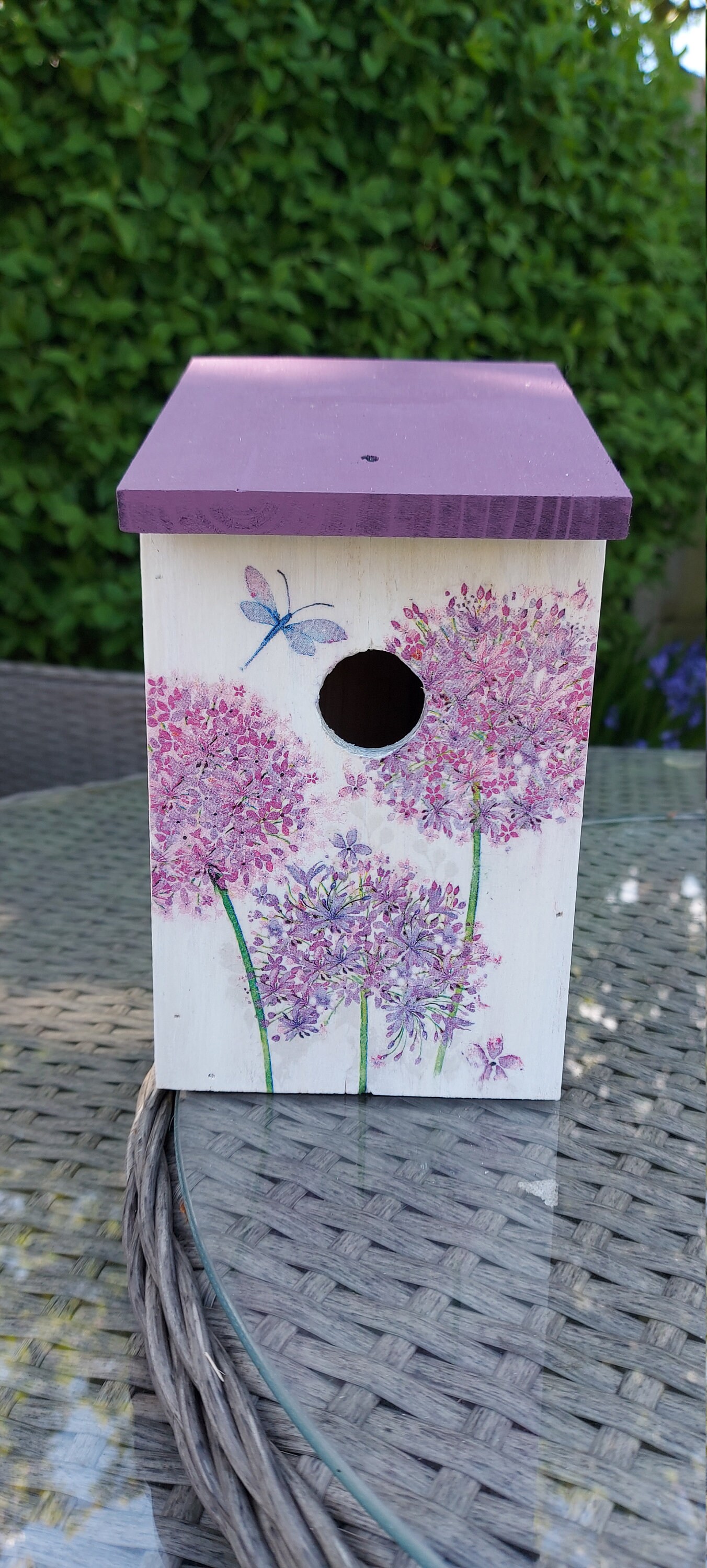 BirdHouse Nesting Box Garden Bird Box Garden Decor | Etsy