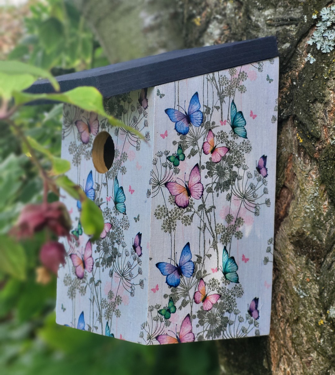 Birdhouse, Nesting Box, Garden Bird Box, Garden Decor - Etsy