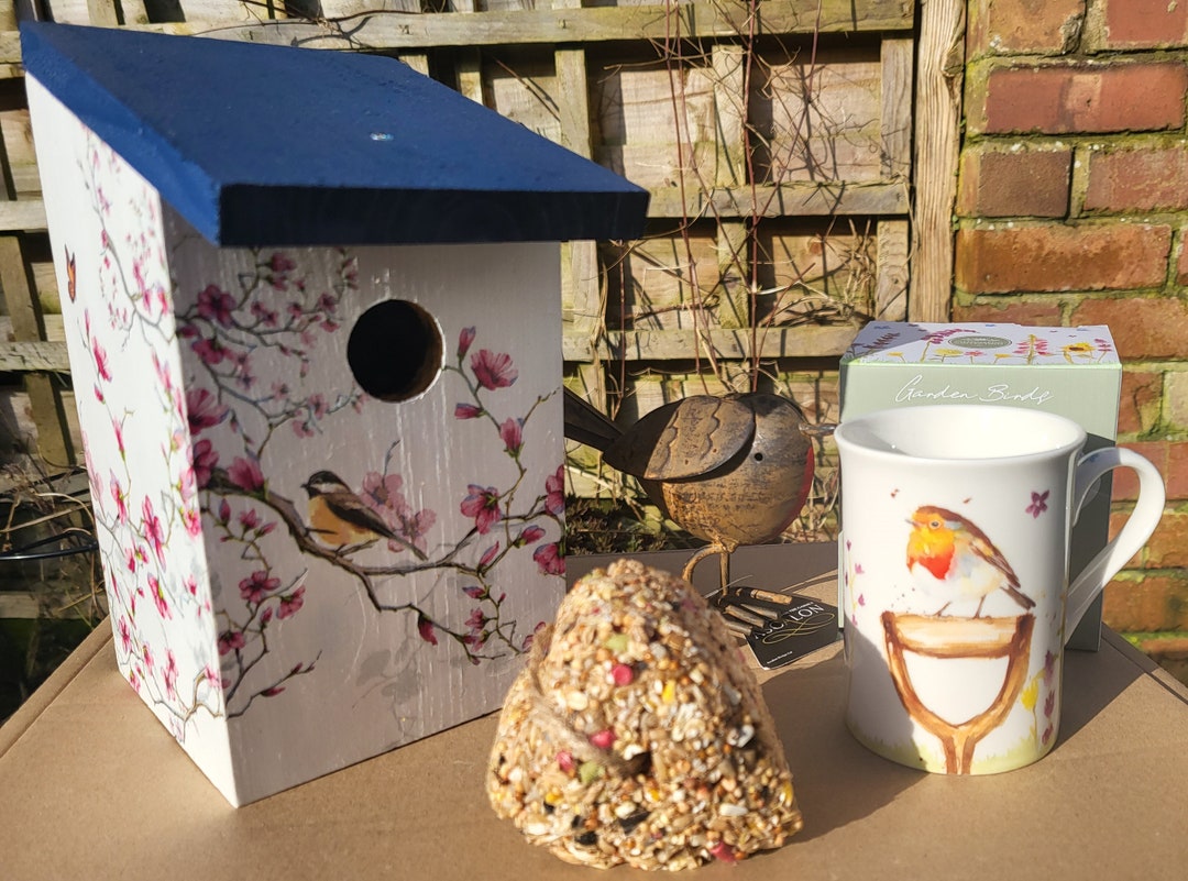 Bird House Gift Set - Etsy UK
