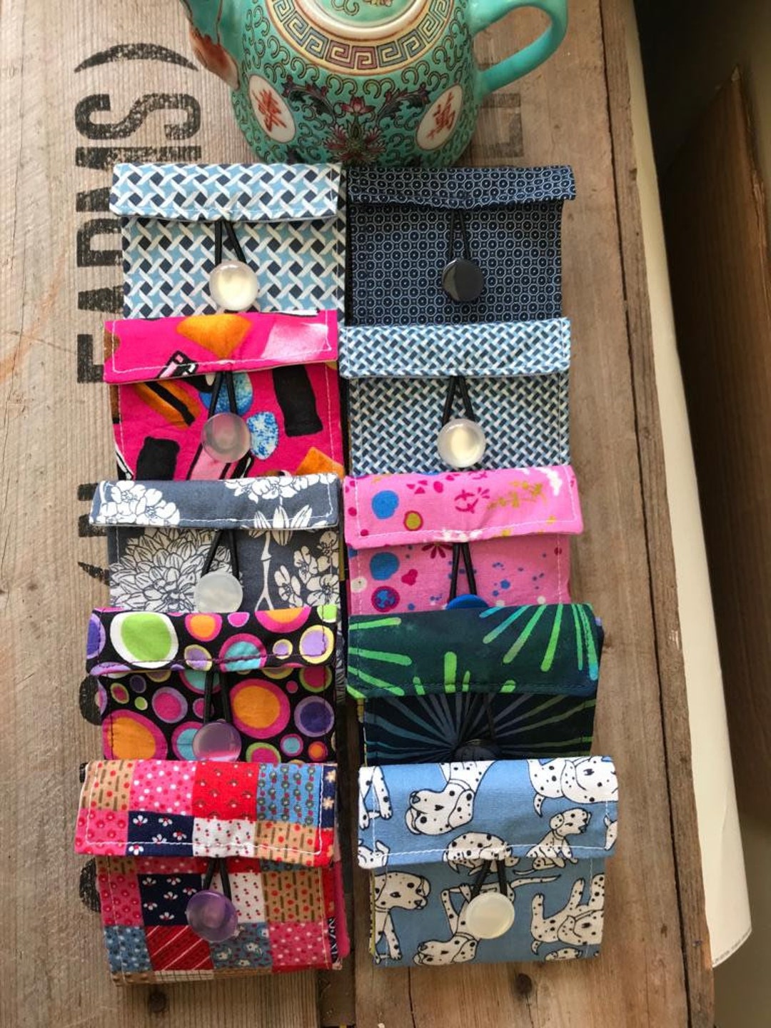 Tea Bag Case, Tea Bag Wallet, Tea Bag Holder, Tea Lover, Tea Lover Gift ...