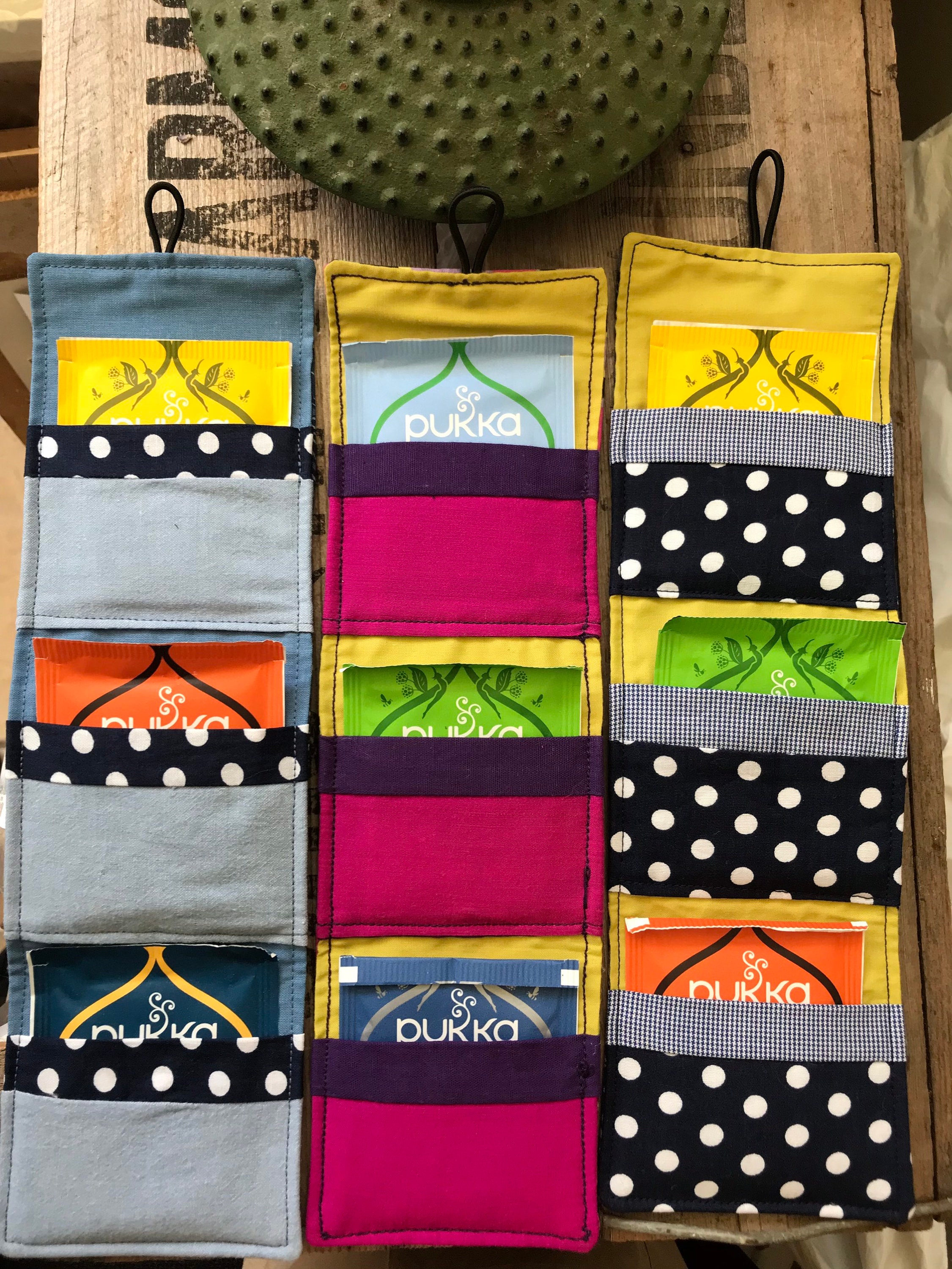 Tea Bag Case, Tea Bag Wallet, Tea Bag Holder, Tea Lover, Tea Lover Gift ...