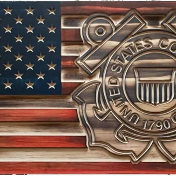 Coast Guard Flag - Etsy