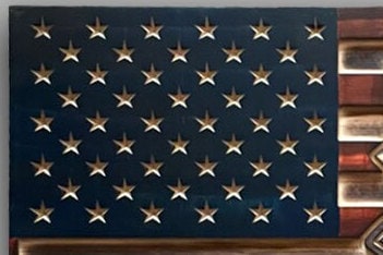 U.S. Coast Guard Wood Flag or Concealment Box - Etsy