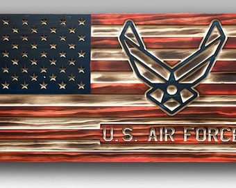 Air Force Wood Box - Etsy