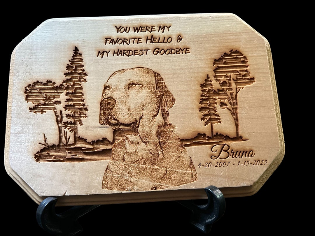 Laser Engraved Photo Pine - Etsy