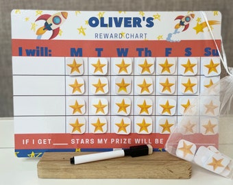 Rocket Reward Chart - Etsy UK