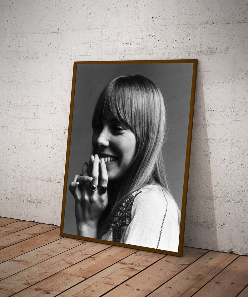 Joni Mitchell Poster / Joni Mitchell Art Print / Vintage - Etsy