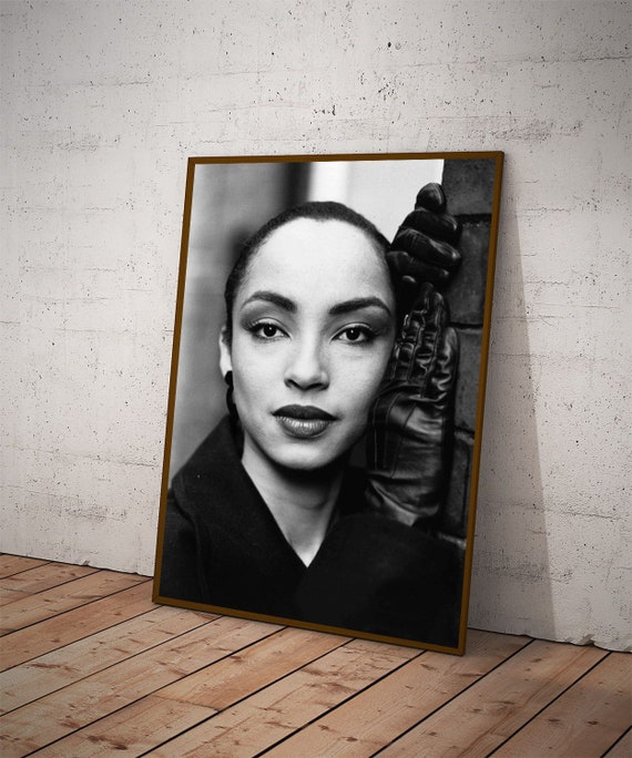 Sade Adu Print / Sade Adu Poster / Sade Adu Artwork / Music | Etsy