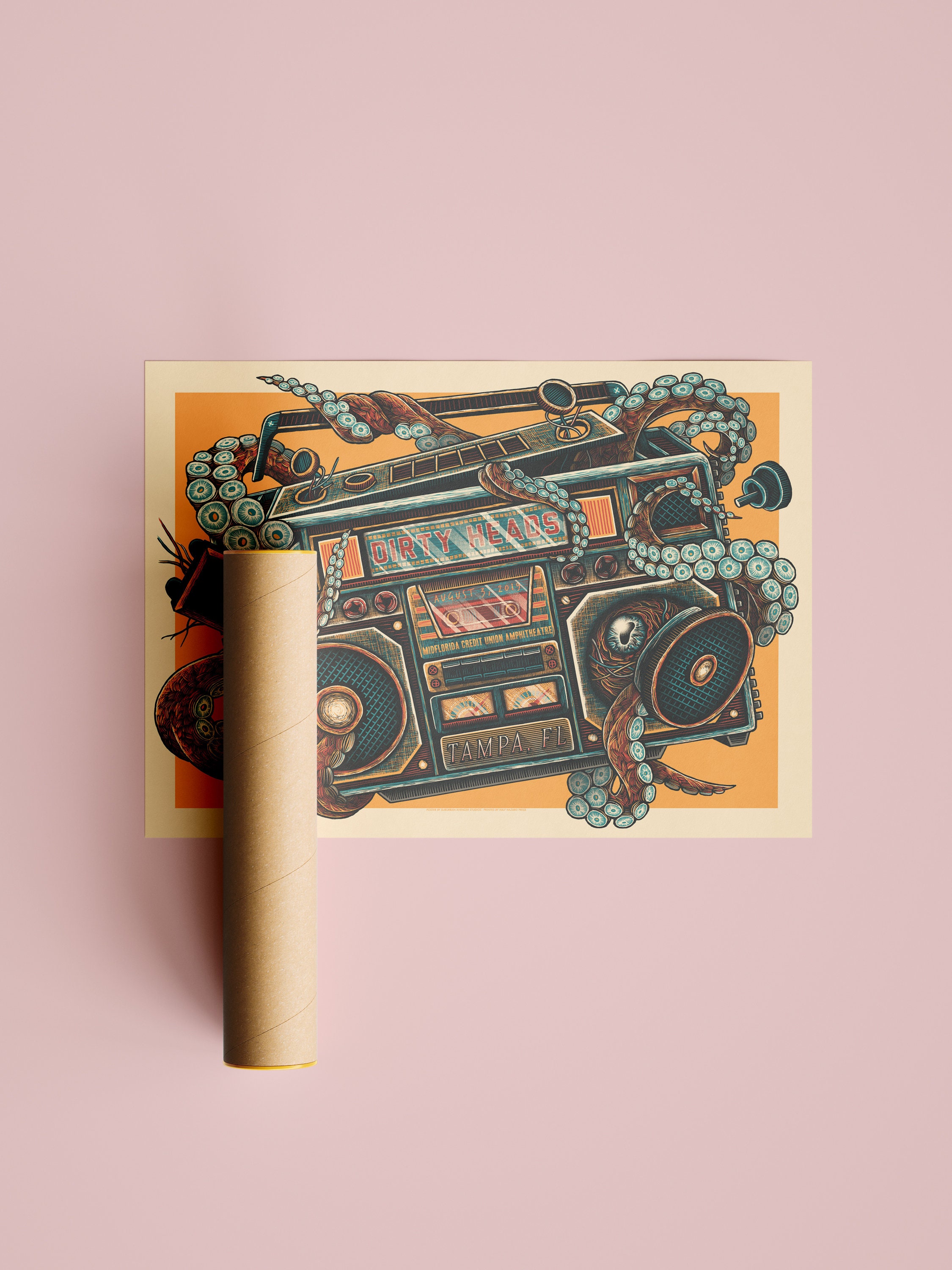 Dirty Heads Print / Dirty Heads Artwork / Dirty Heads Poster / - Etsy