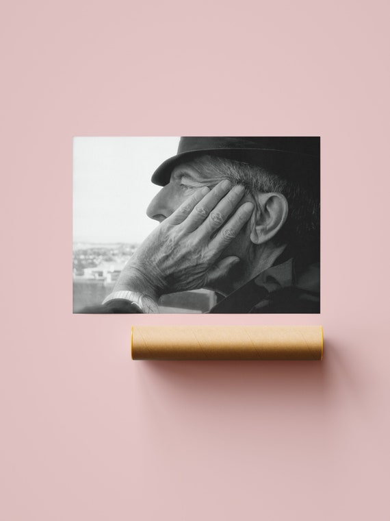 Leonard Cohen Poster / Leonard Cohen Print / Leonard Cohen | Etsy