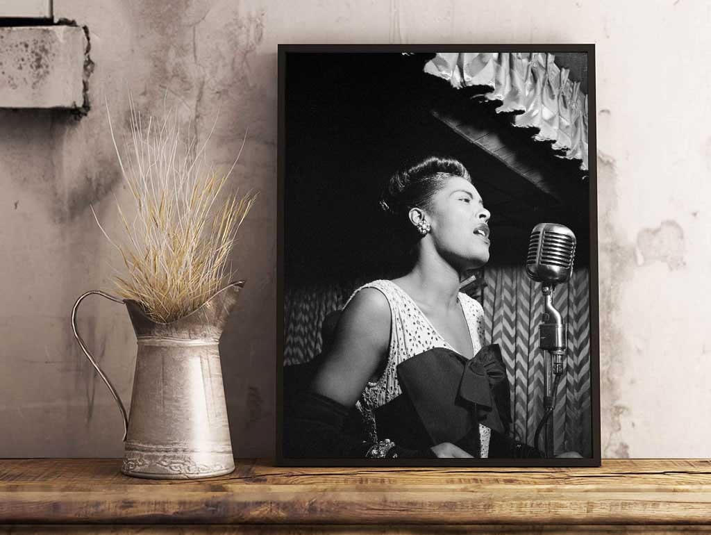 Billie Holiday Poster, Billie Holiday Art Print, Jazz Poster - Etsy