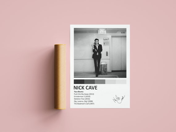 Nick Cave Print / Nick Cave Poster / Music Poster / Albums | Etsy