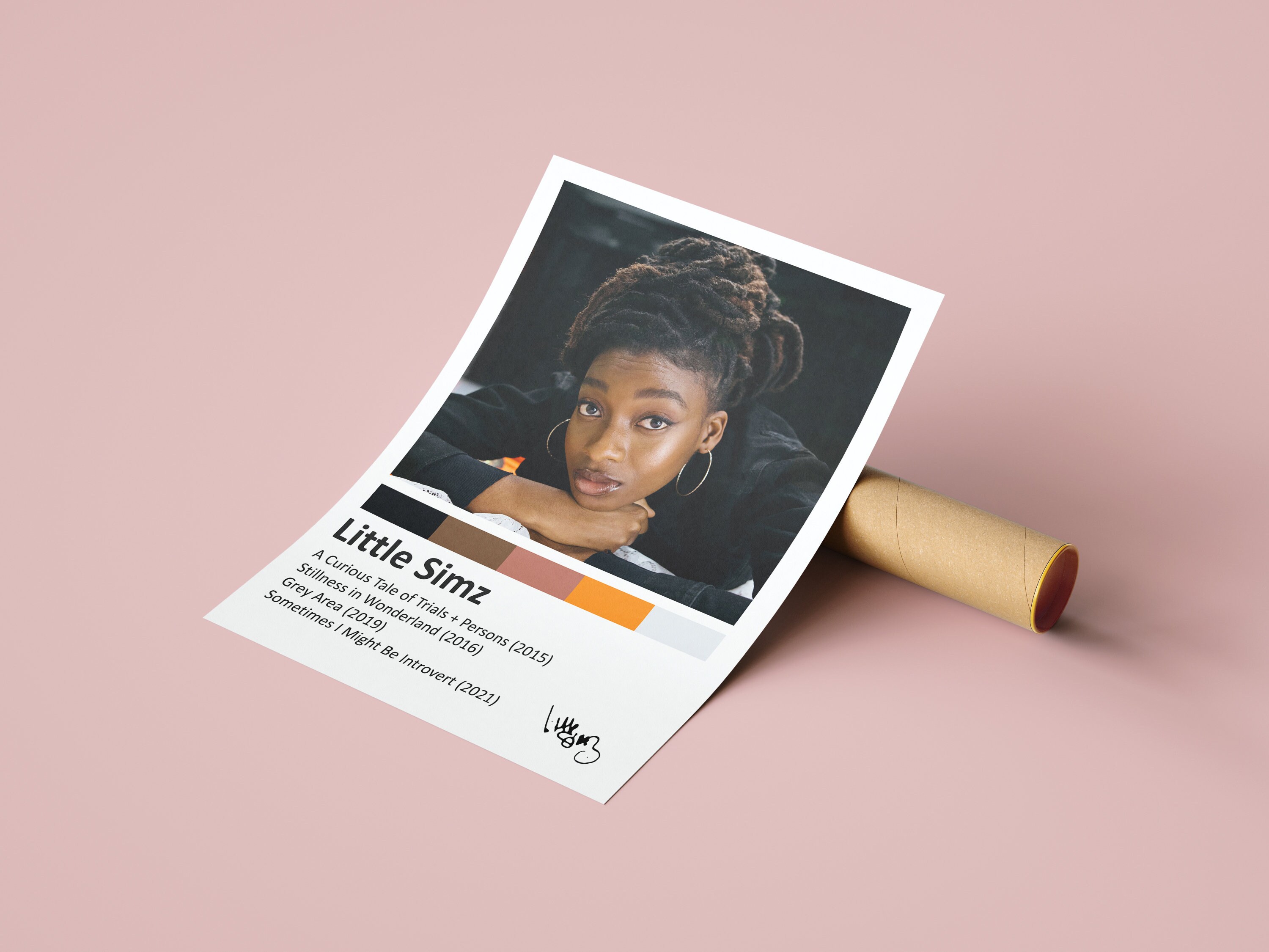 Little Simz Print / Little Simz Poster / Music Poster / Albums Poster ...