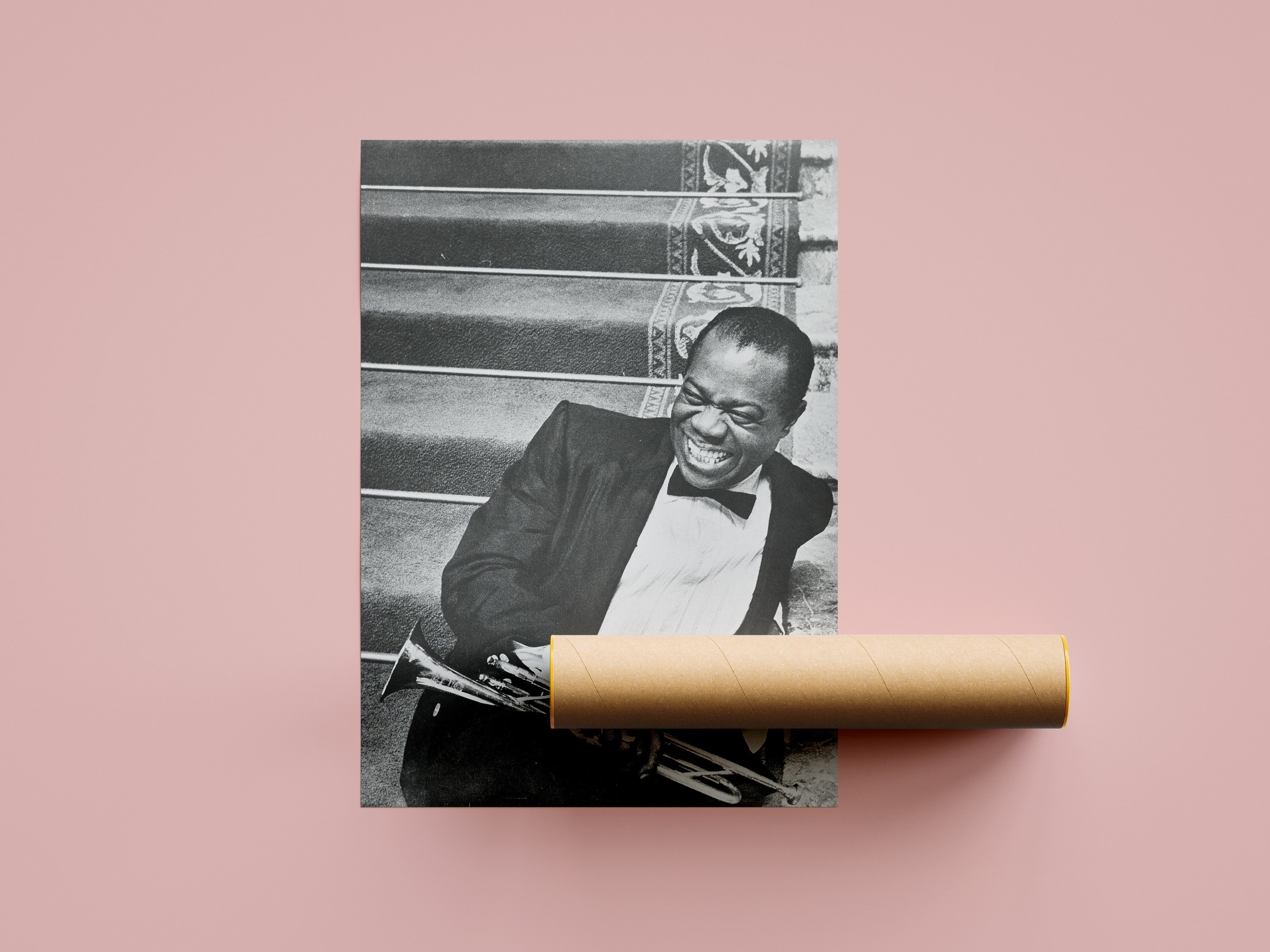 Louis Armstrong Smile, Louis Armstrong Poster, Louis Armstrong Print ...