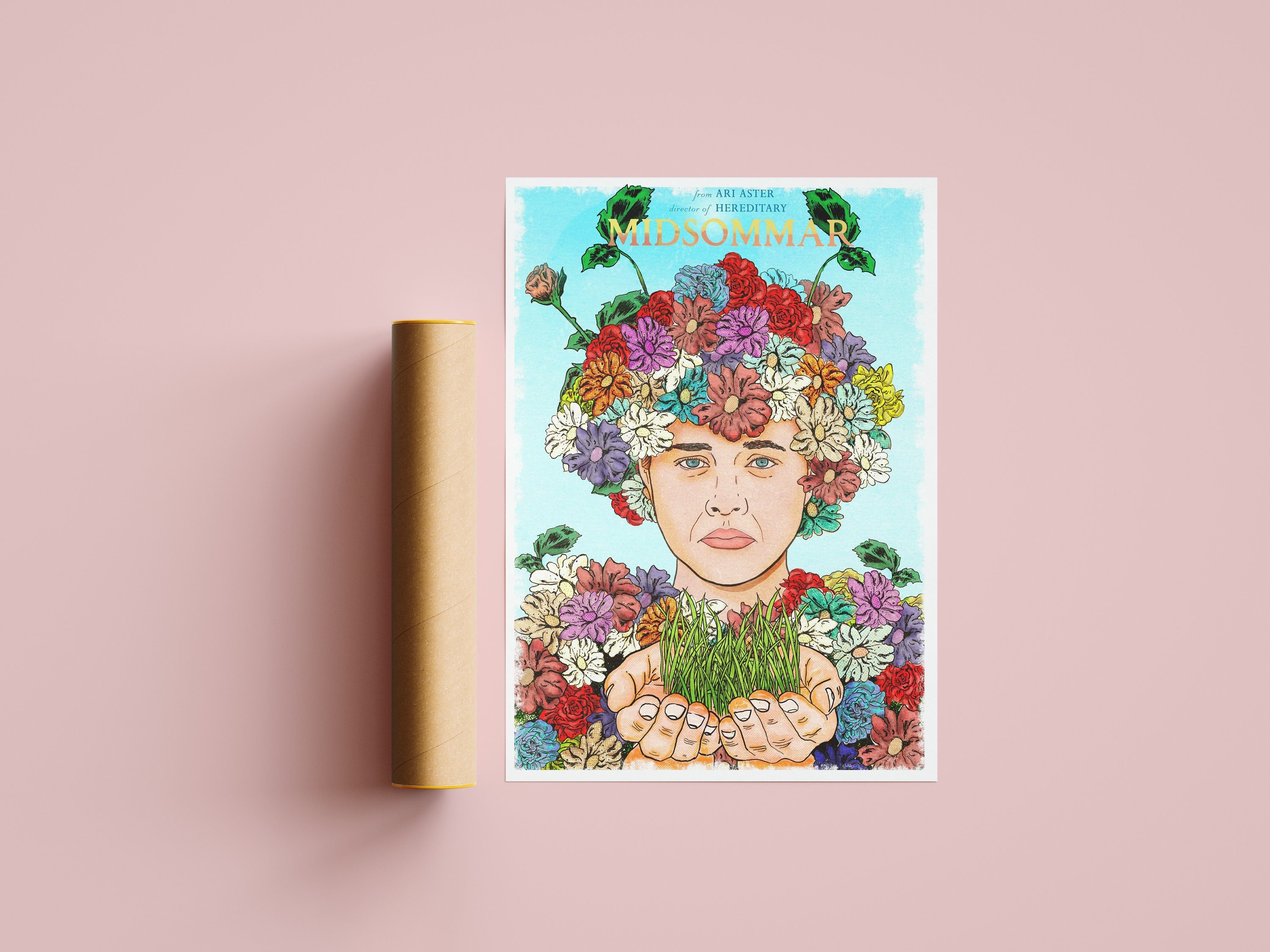 Midsommar Poster Midsommar Print Midsommar Movie Poster - Etsy