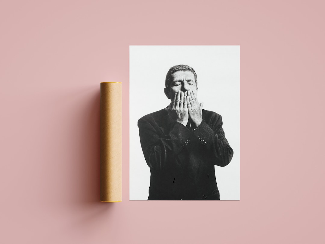 Leonard Cohen Poster / Leonard Cohen Print / Leonard Cohen Photo ...