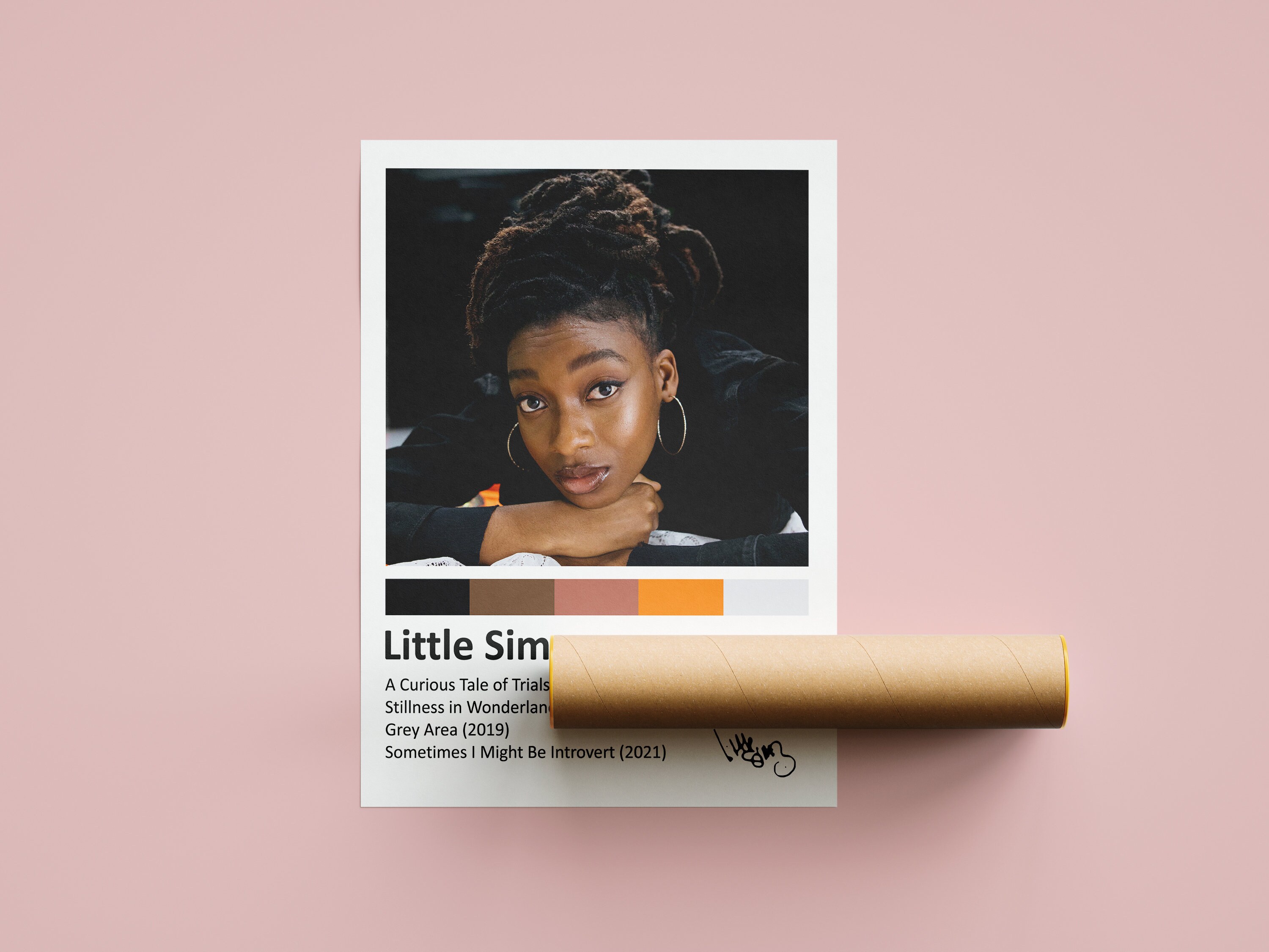 Little Simz Print / Little Simz Poster / Music Poster / Albums Poster ...