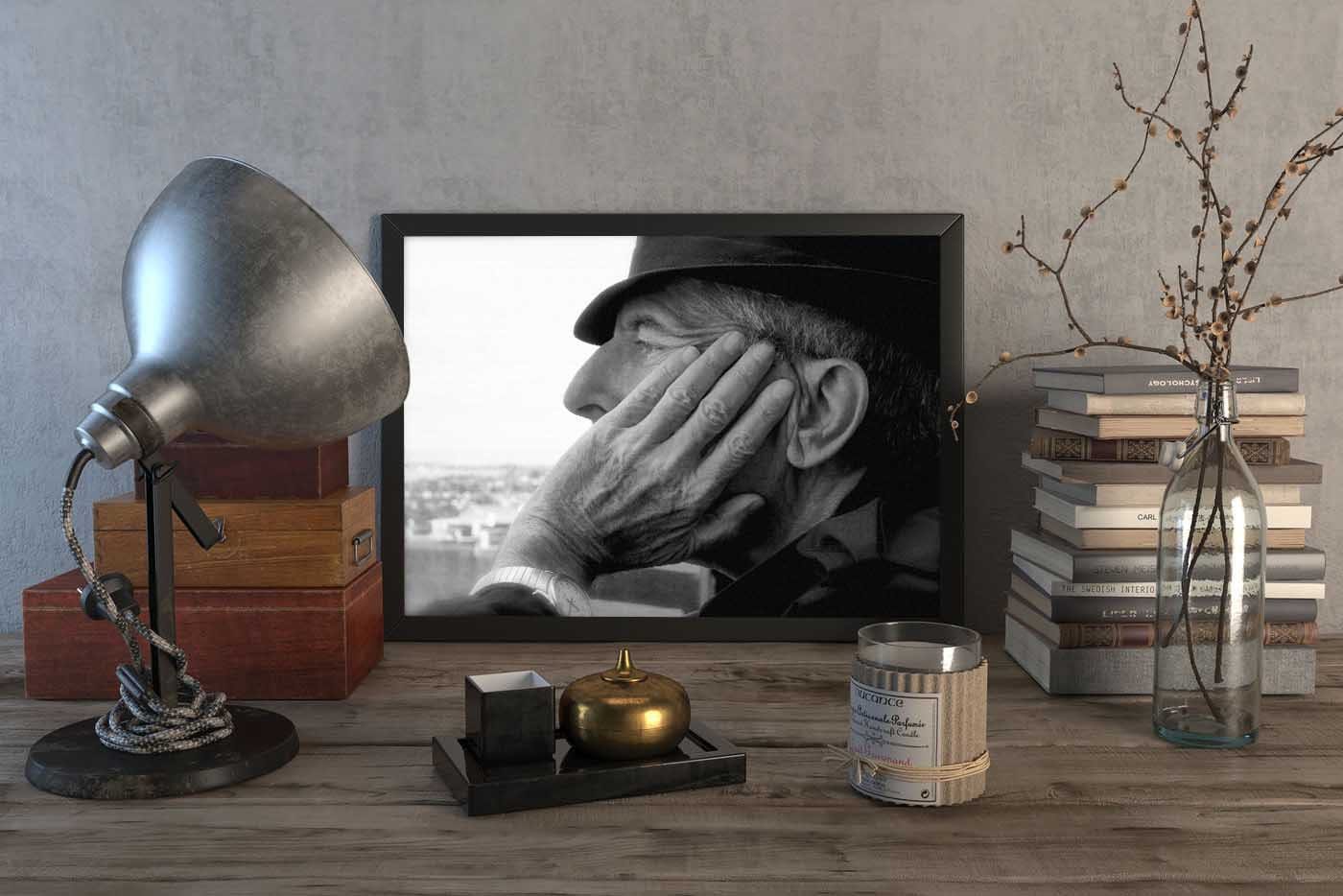 Leonard Cohen Poster / Leonard Cohen Print / Leonard Cohen Photo - Etsy