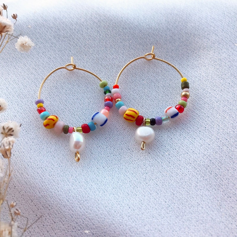 Colorful Earrings - Etsy