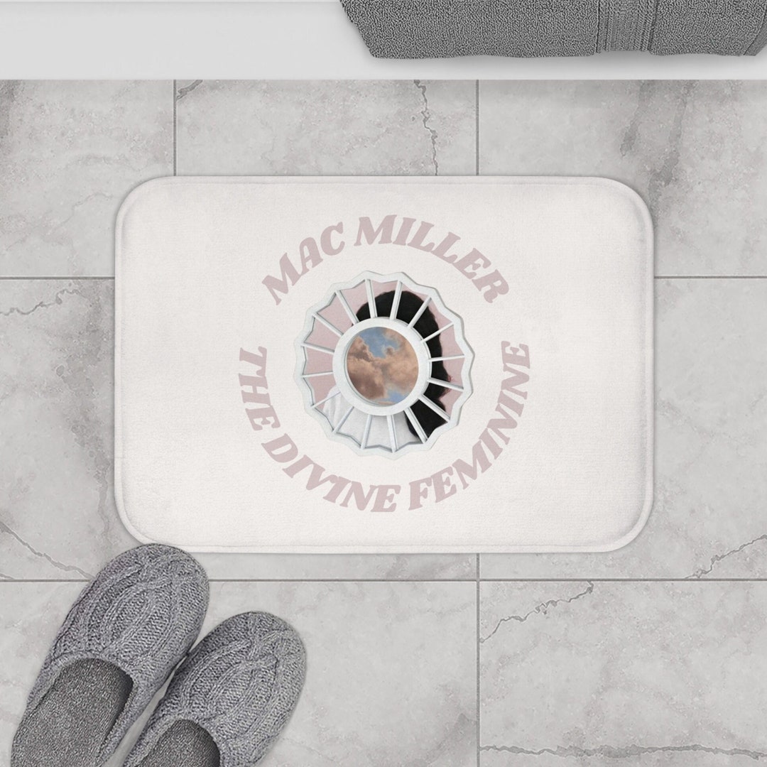 The Divine Feminine Bath Mat Mac Miller Bath Mat Mac Miller - Etsy