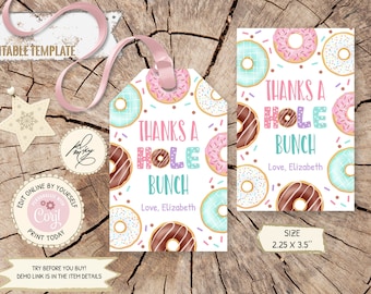 Donut Party Favor - Etsy