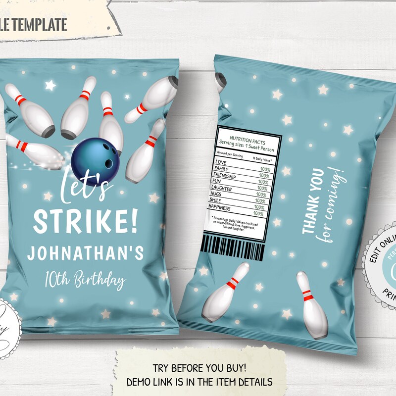 Bowling Party Decorations - Etsy