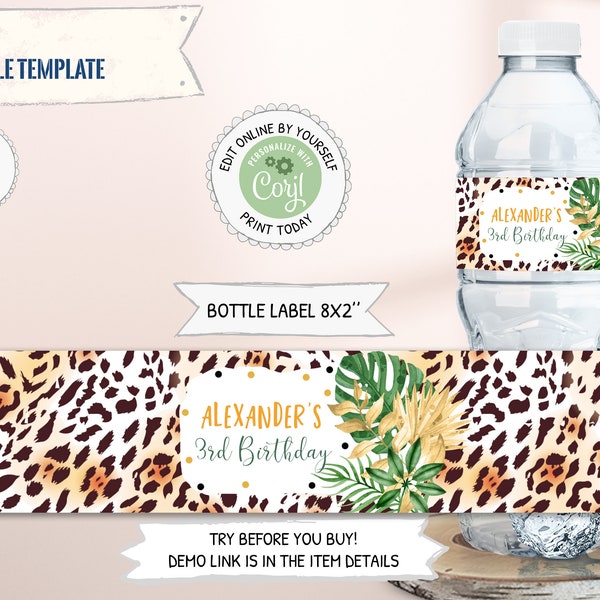 Safari Party Decor - Etsy