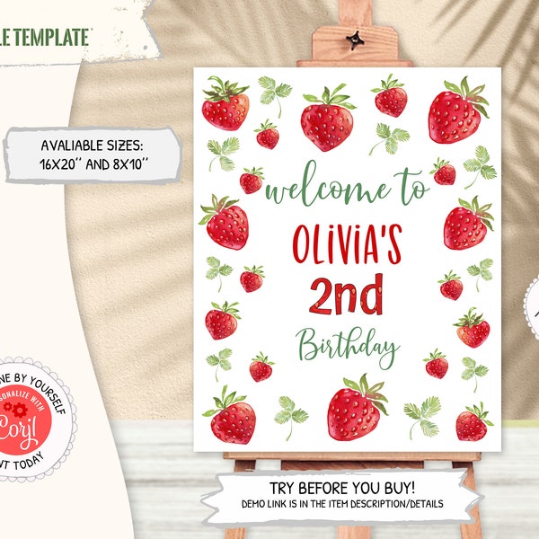 Strawberry Party - Etsy