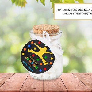 Editable Jump Chip Bag Template Snacks Treat Bag Wrapper - Etsy