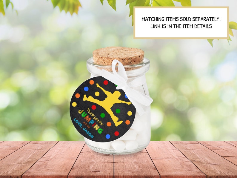 Editable Jump Chip Bag Template Snacks Treat Bag Wrapper - Etsy