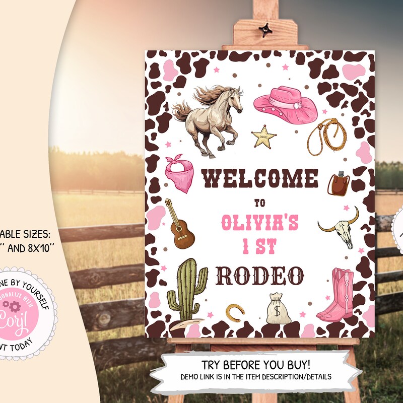 Rodeo Signs - Etsy