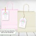 Editable Rainbow Favor Tag, Pastel Rainbow Thank You Tag, Colorful ...