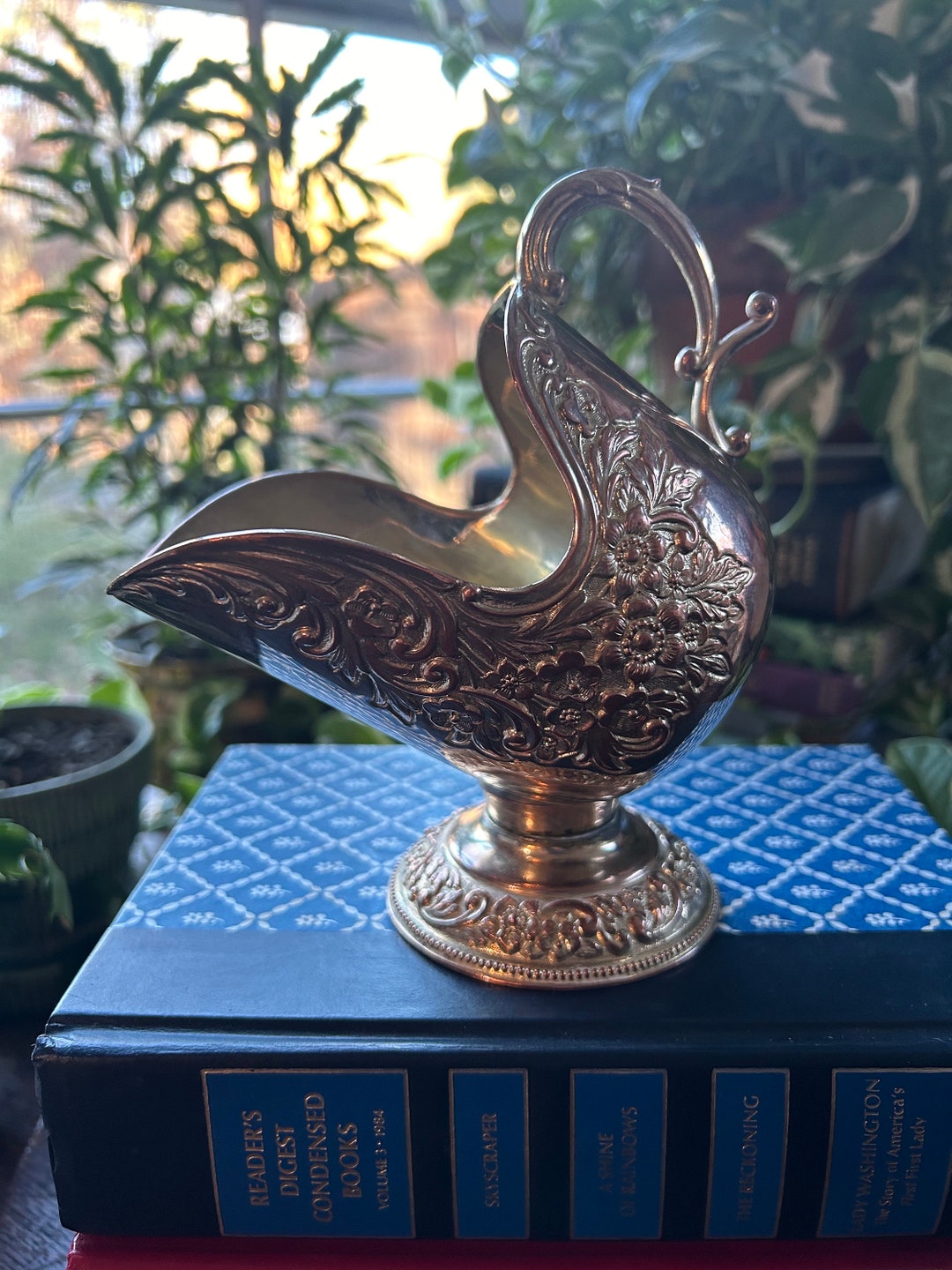 Vintage Raimond - Italy Silver Plate Sugar Scuttle - Etsy