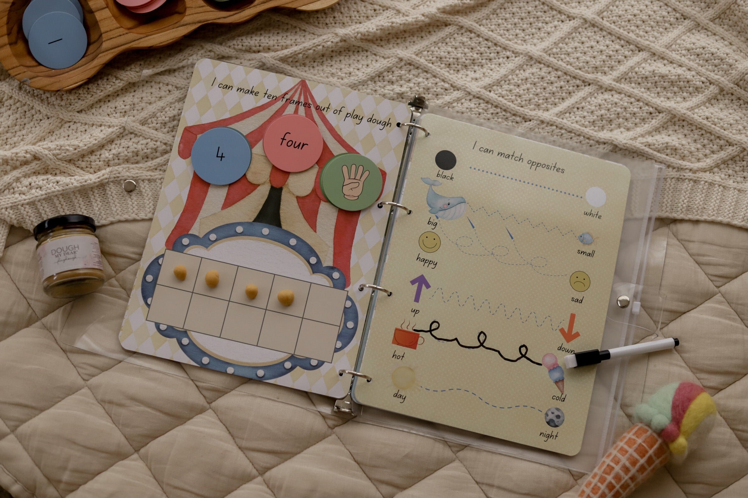 Wondertivity Yellow Binder Busy Binder Busy Book - Etsy