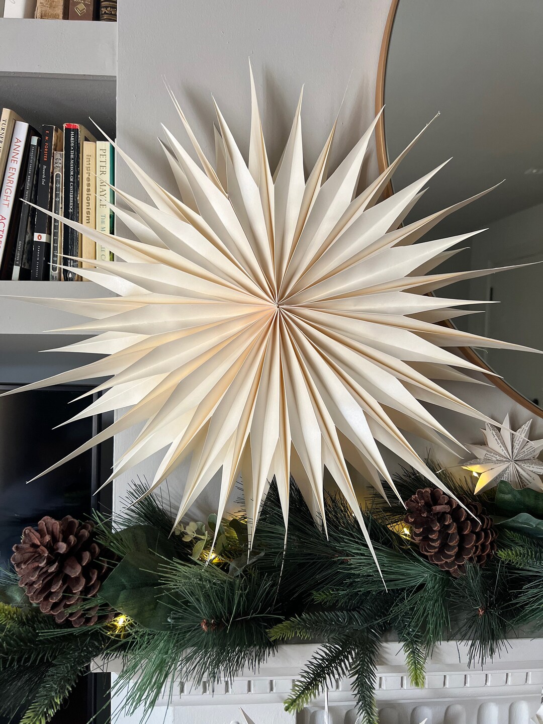 Handmade Paper Star/Snowflakes, Paper Star, Window Star/Snowflake ...