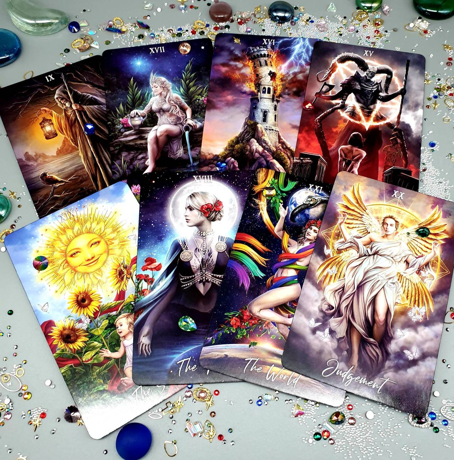Tarot Cards the Elemental Wisdom Tarot - Etsy UK