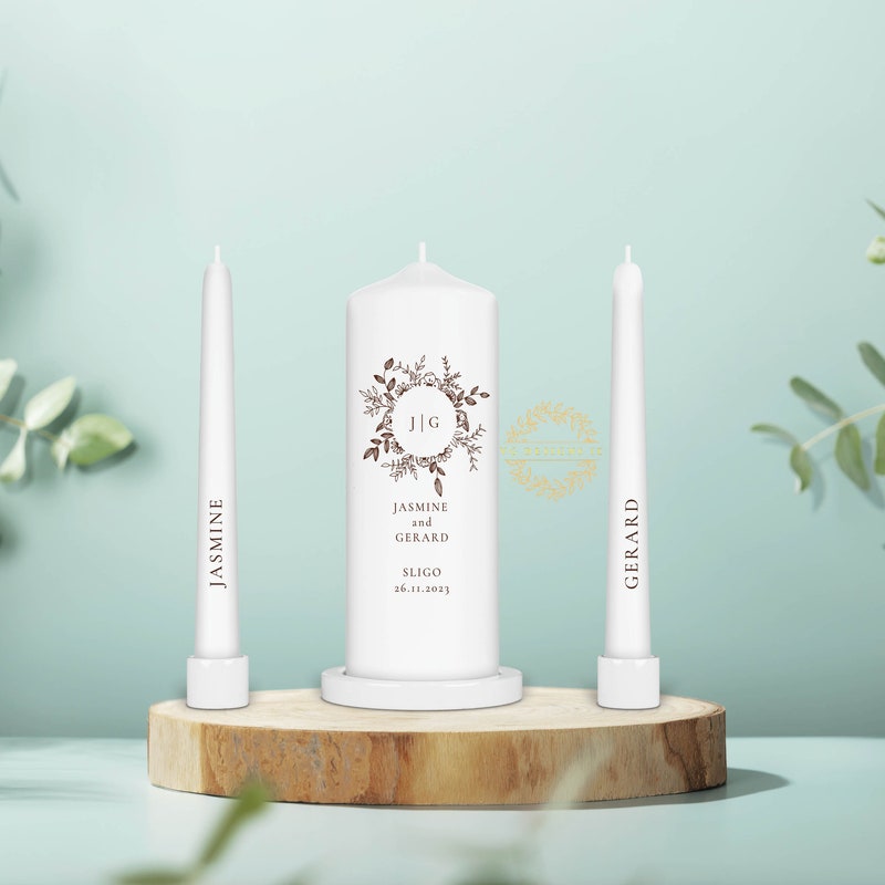 Rustic Unity Candle - Etsy