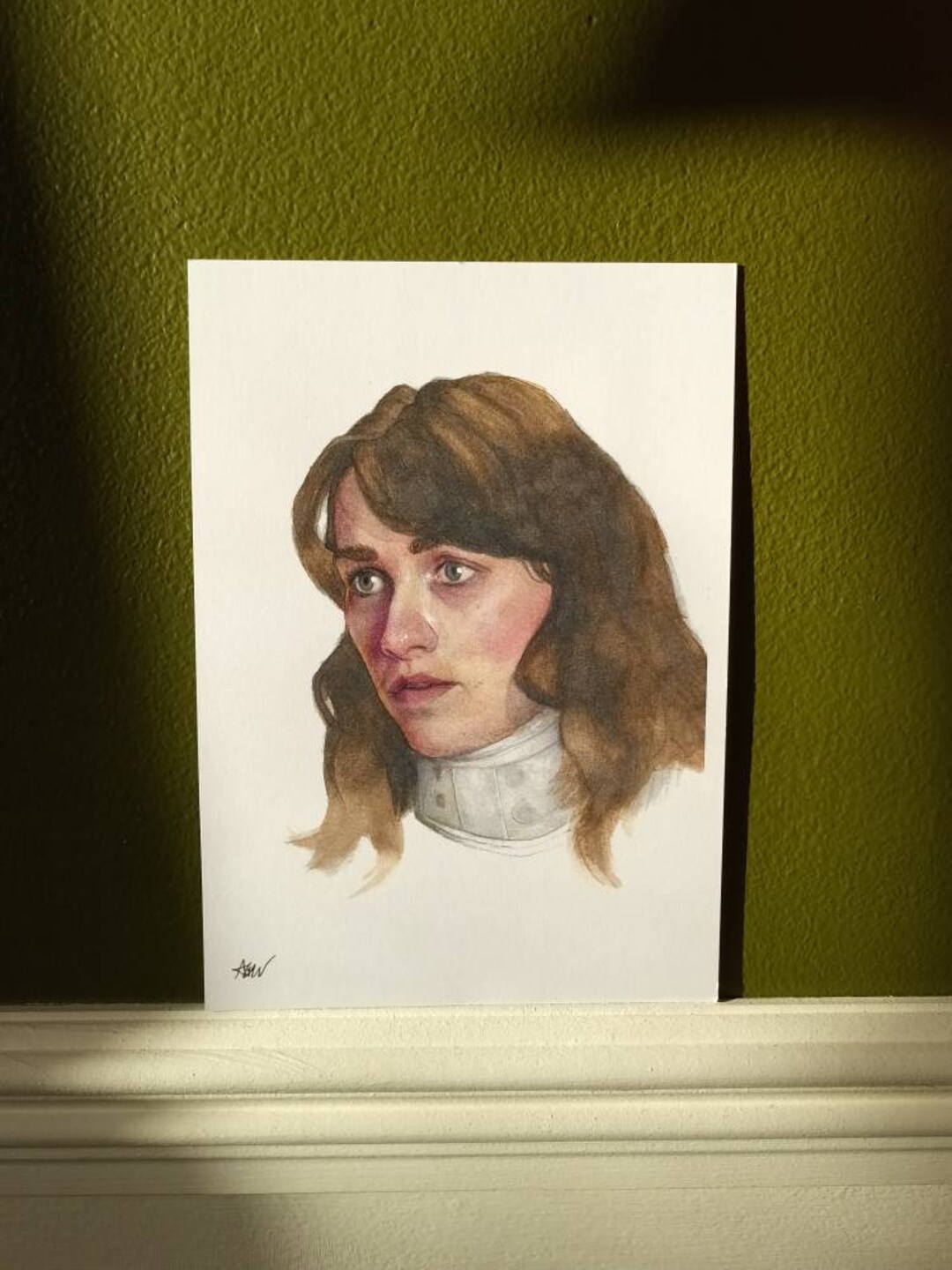 Alison Cooper Ghosts Fan Art A5 Watercolour Print - Etsy