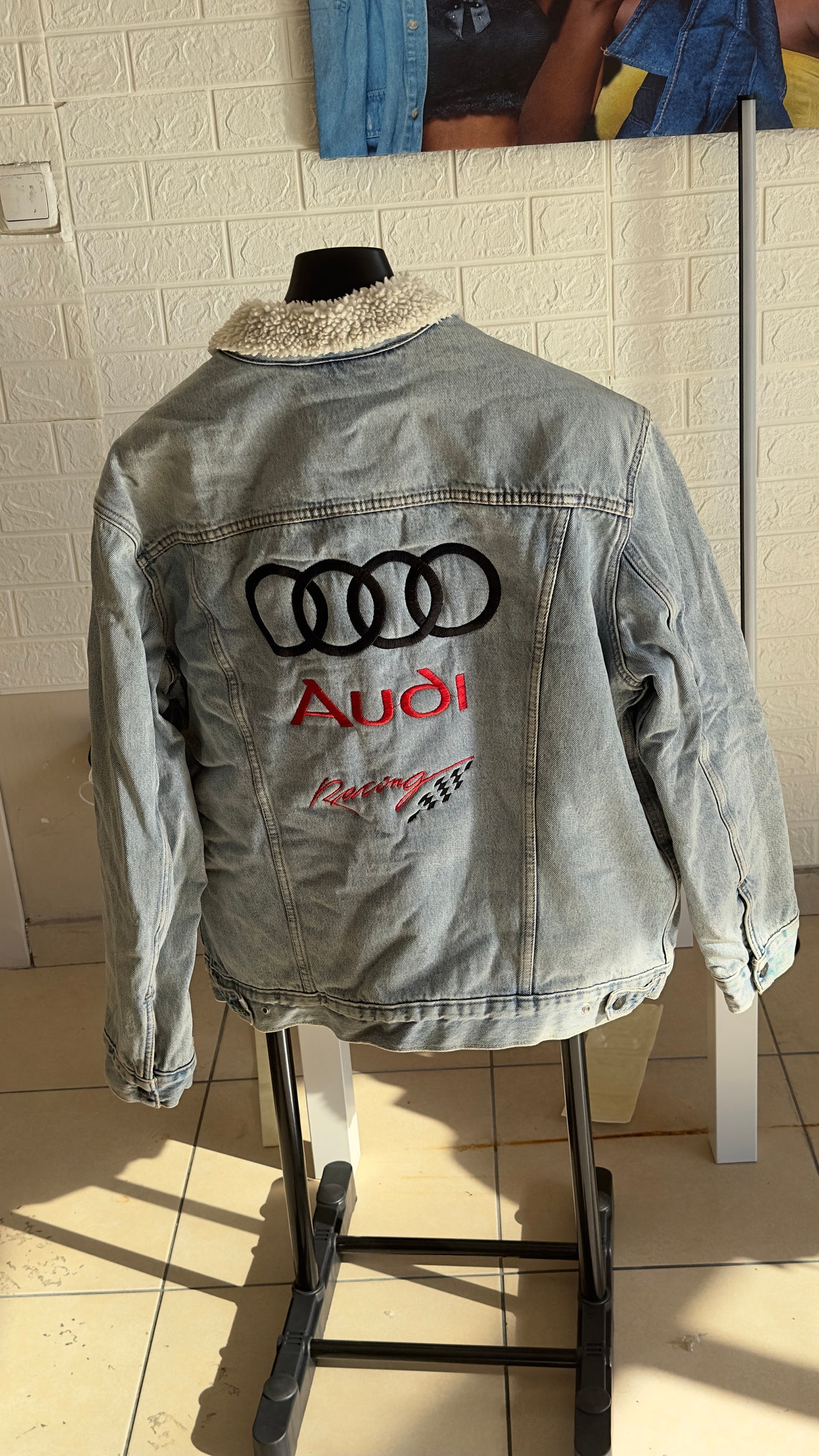 Stk3 Levi's Trucker Type 3 Sherpa Jacket Hand Made Design Racing X ...