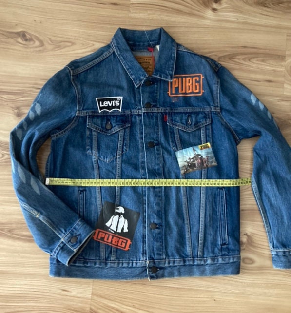 Stk7 Levi's Trucker Jacket Hand Made Design Pubg Mobile X Levis Vintage ...