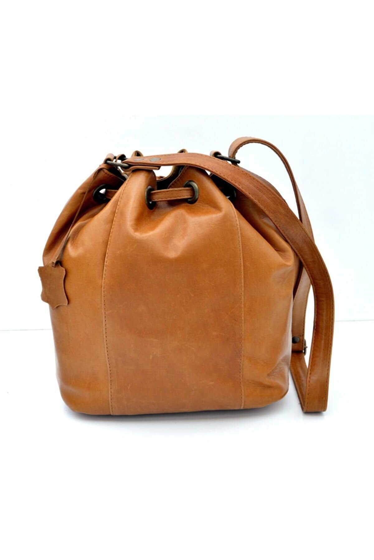 Taba Color Genuine Handmade Woman Leather Bag, Shoulder Bag , Hand Bag ...