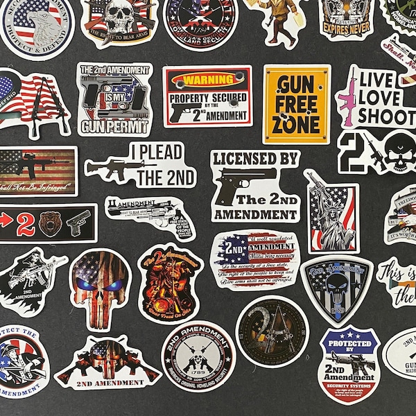 Firearms Stickers - Etsy