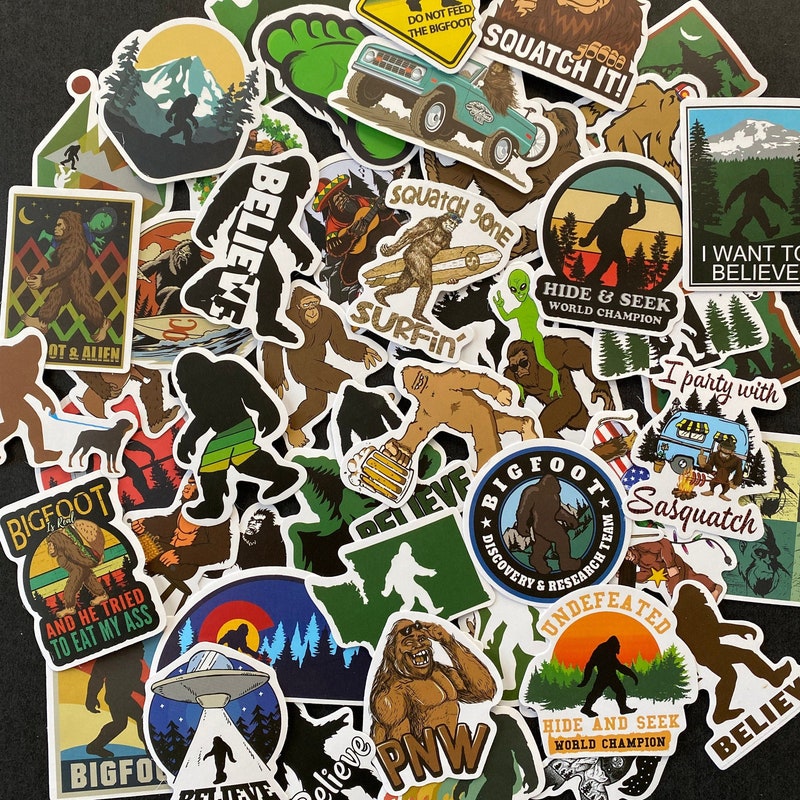 Sasquatch Sticker - Etsy