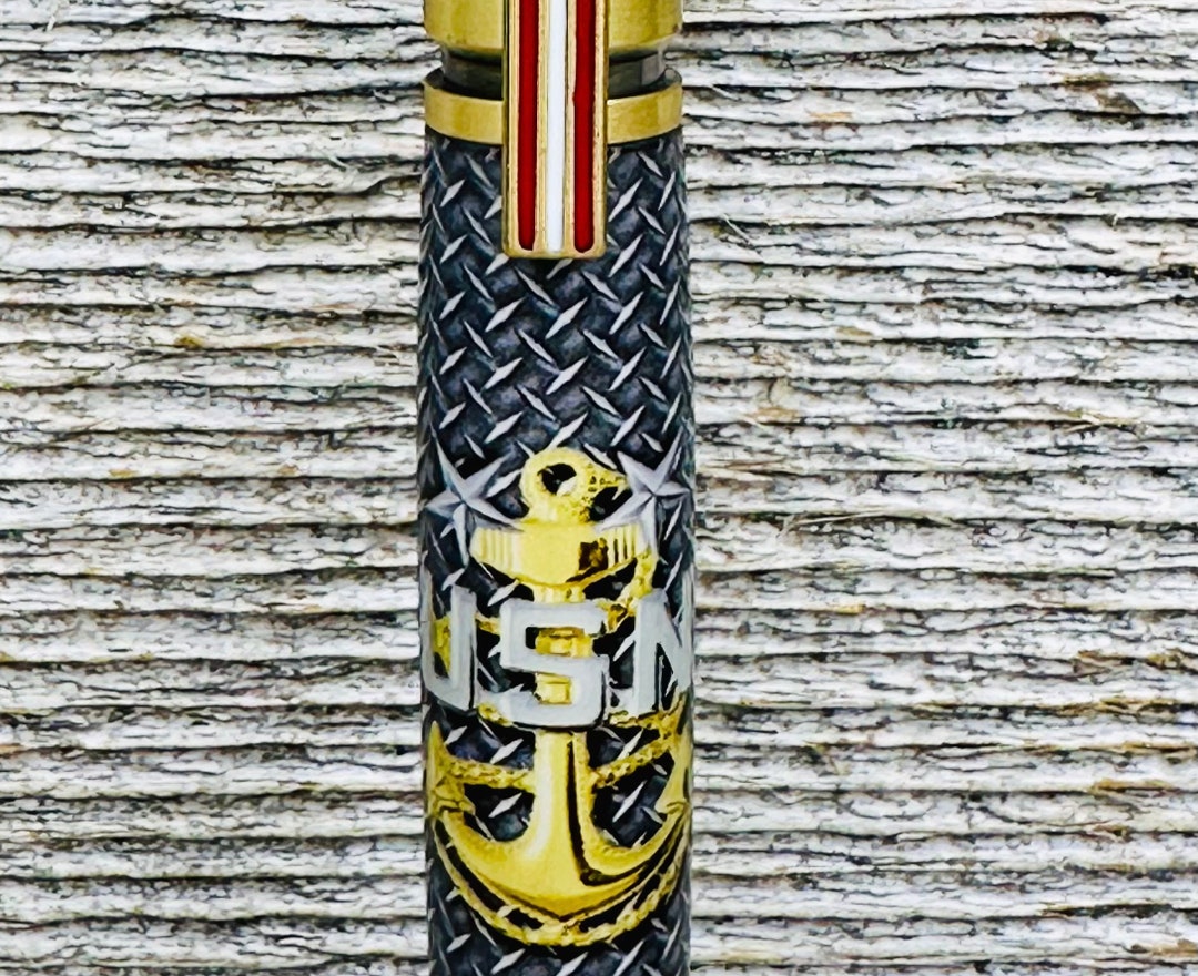 Master Chief Petty Officer Bolt Action Pen. Meaningful Gift for Active ...