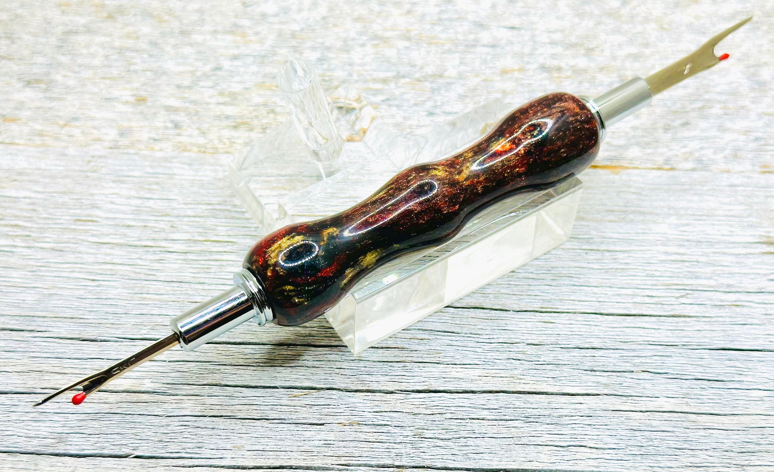 2-in-1 Seam Rippers, Beautifully Hand Made. Choose Your 2 Tools From 4 ...