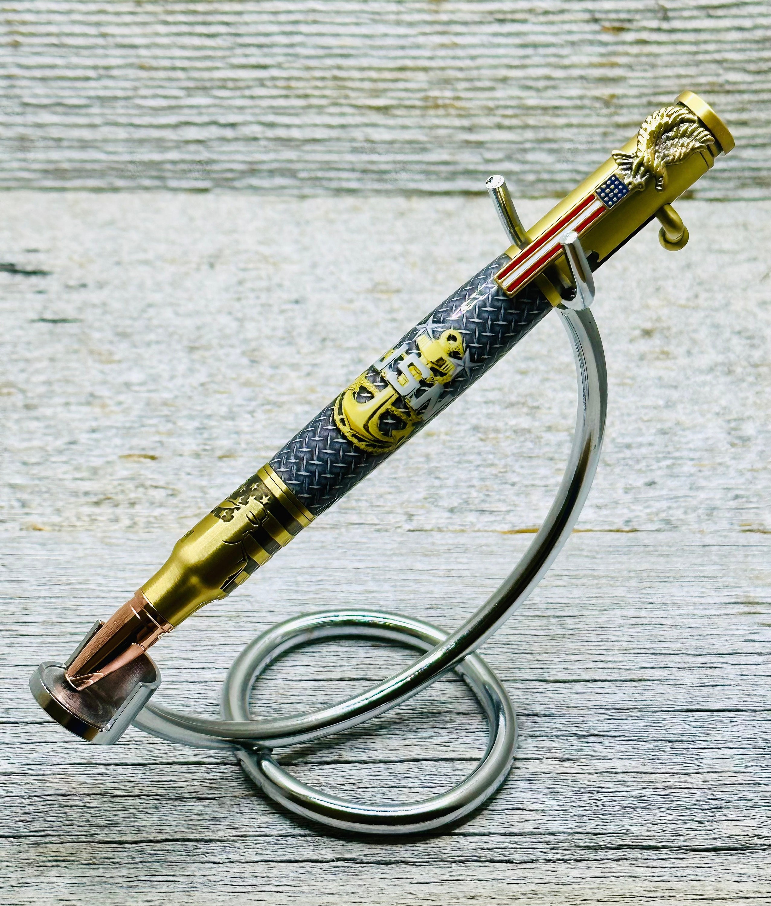 Master Chief Petty Officer Bolt Action Pen. Meaningful Gift for Active ...