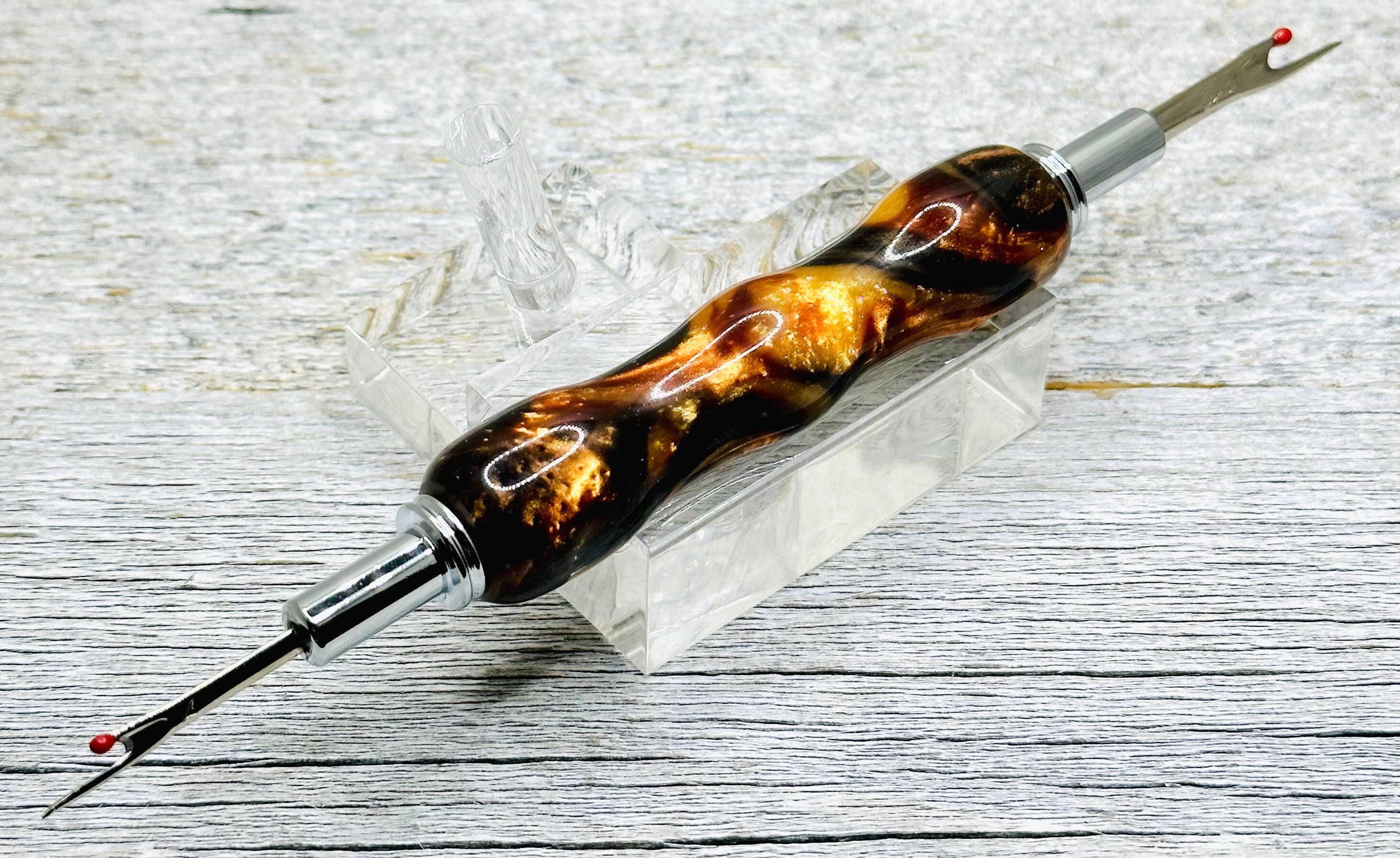 2-in-1 Seam Rippers, Beautifully Hand Made. Choose Your 2 Tools From 4 ...