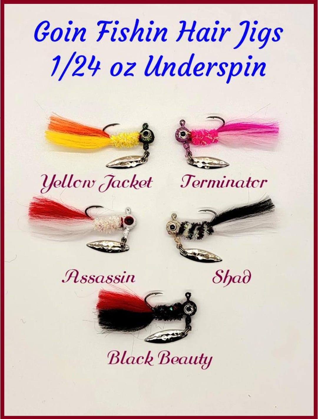 Goin Fishin NEW Hair Jigs - Etsy